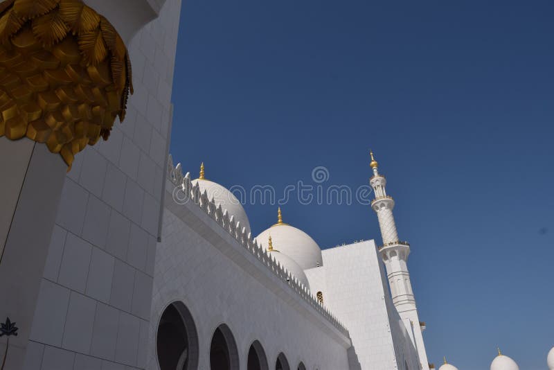 Mosque with blue sky stock photo. Image of destinations - 190132466