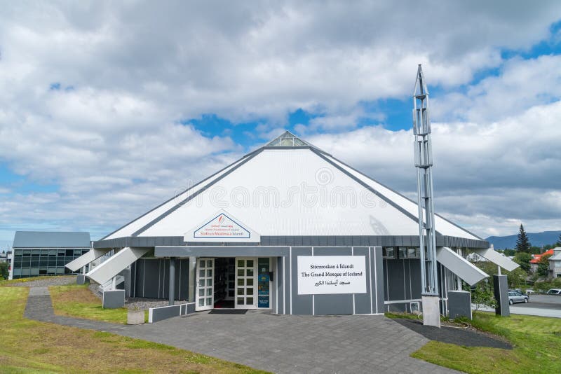 Grand Mosque of Iceland editorial photo. Image of building - 198444626