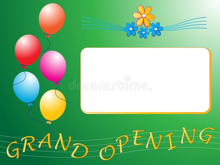 Grand Opening Ribbon Yellow Stock Illustrations – 272 Grand Opening ...