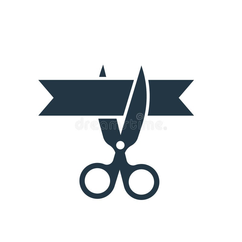 Grand Opening Icon. Simple Element Illustration. Grand Opening Concept ...