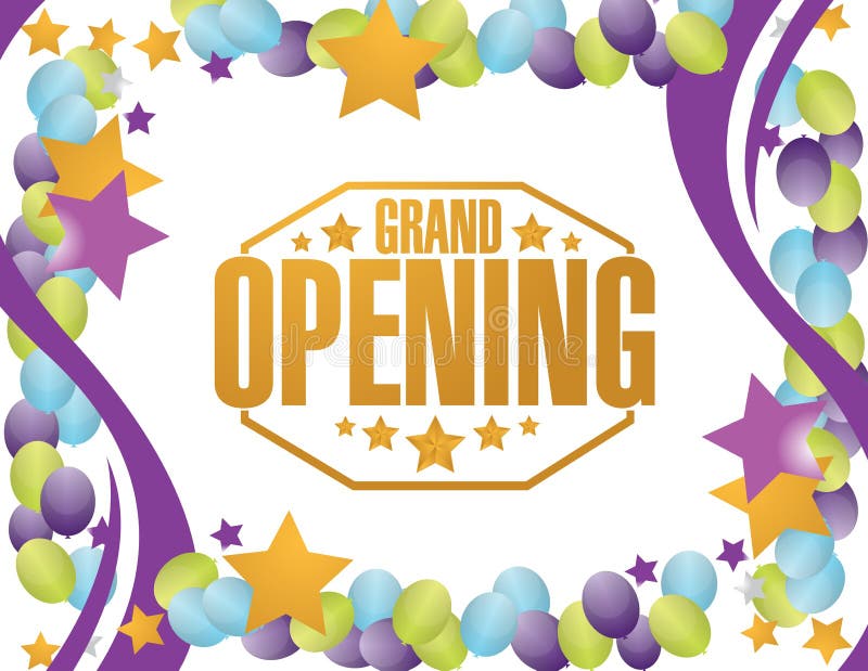 Grand Opening Line Icon Stock Illustrations – 824 Grand Opening Line ...