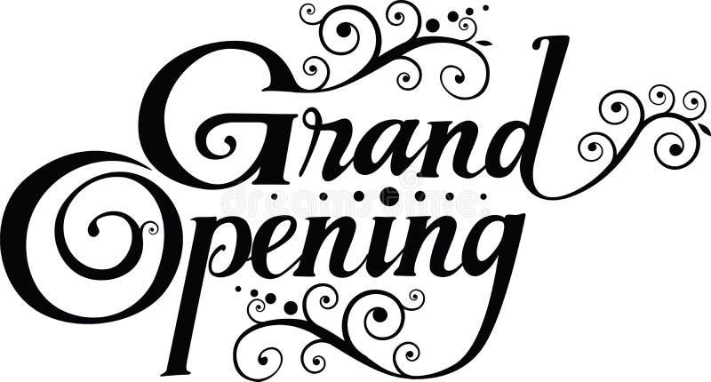Grand opening in style stock photo. Image of grand, decorate - 12139684