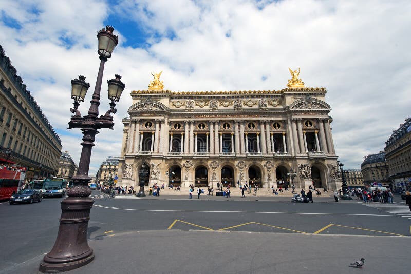 The Grand Opera House stock photo. Image of city, paris - 17670448