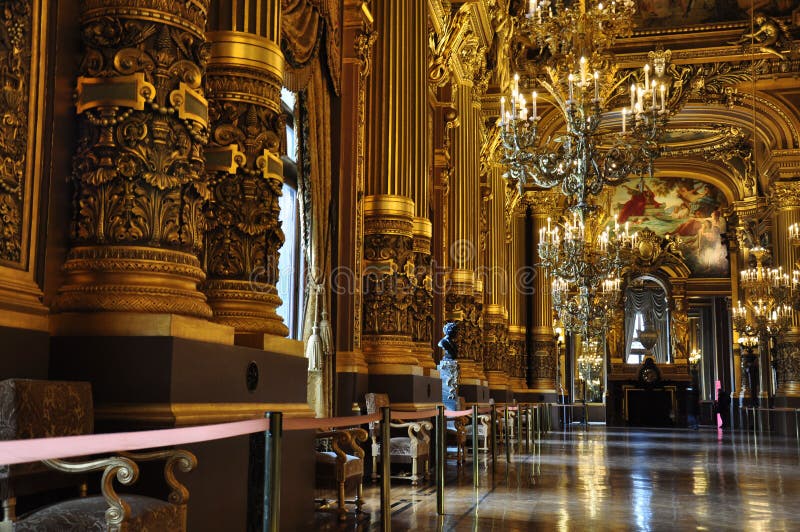 Grand Opera in Paris editorial image. Image of nineteenth - 35606845