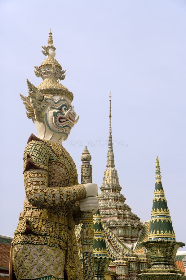Grand Palace Guardian stock photo. Image of giant, asian - 1845190