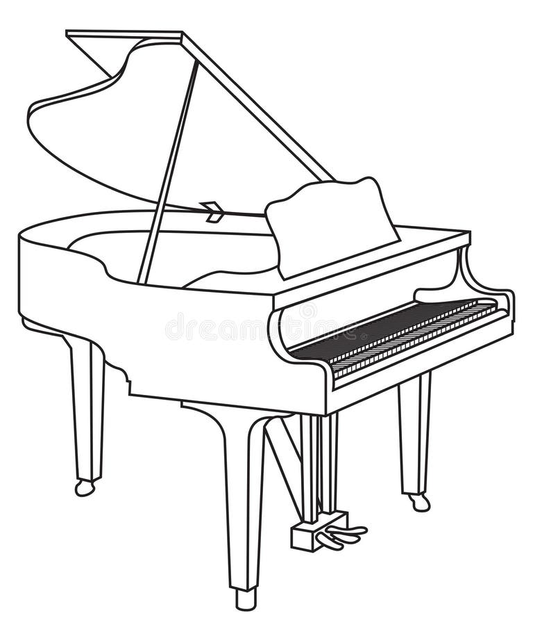 Piano Clip Art Stock Illustrations – 1,769 Piano Clip Art Stock ...