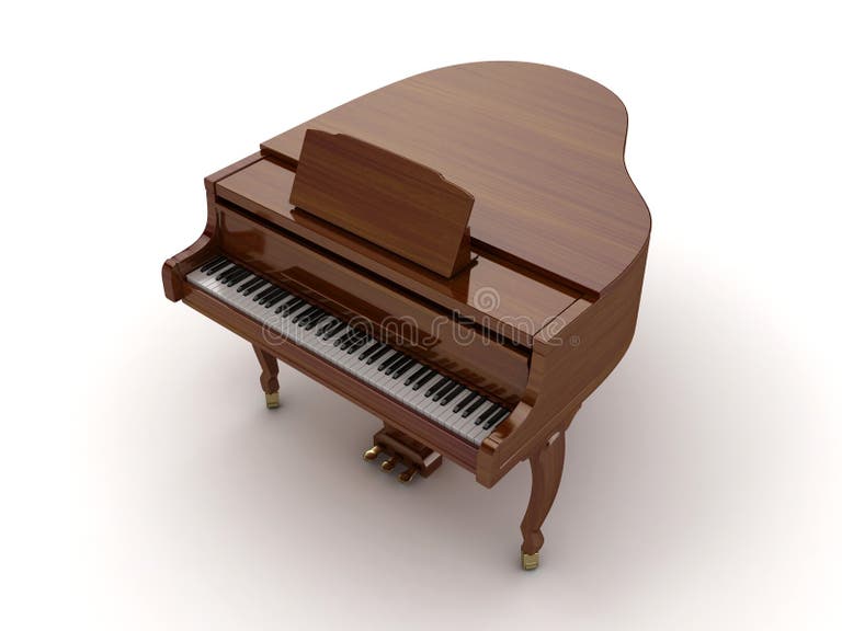 Antique Grand Piano Stock Illustrations – 1,709 Antique Grand Piano ...