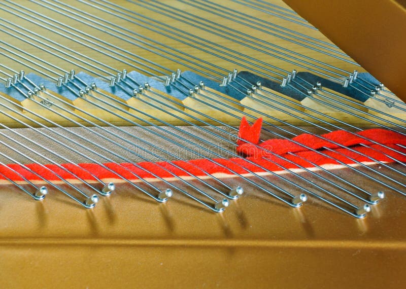 Grand Piano strings stock photo. Image of wood, audio - 25294942