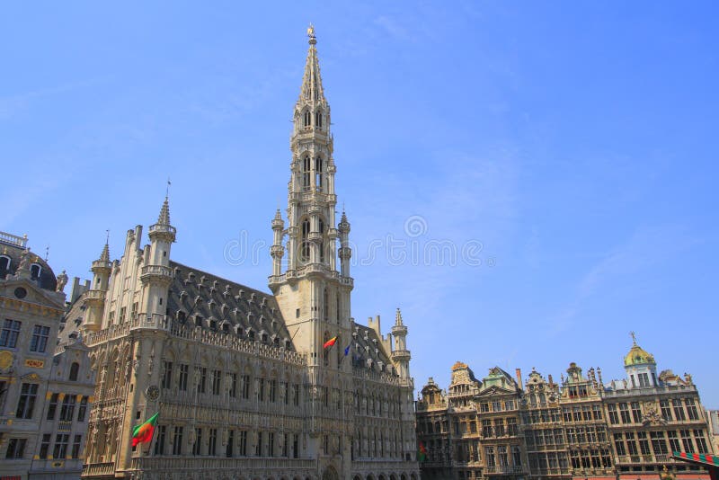 The Grand Place stock photo. Image of market, closed - 11377174