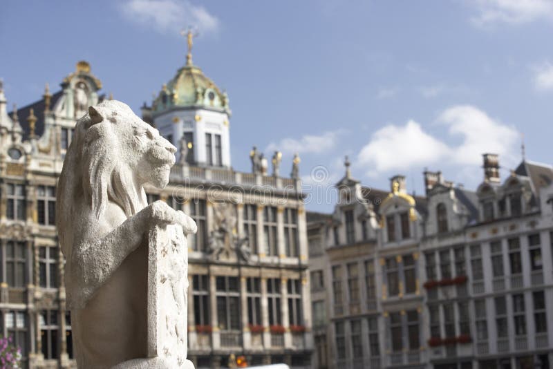 Grand Place,Brussels,Begium Stock Image - Image of interest, building ...