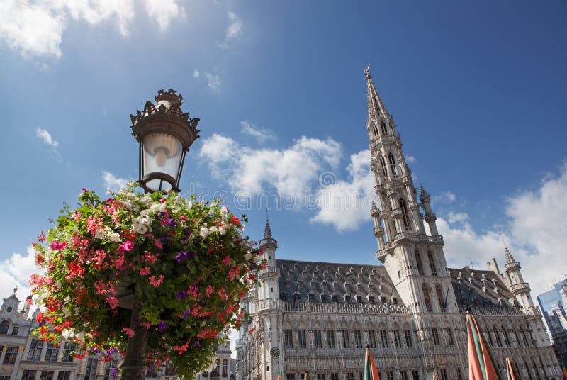 Grand Place, Brussels, Belgium Stock Image - Image of building ...