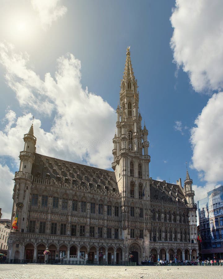 Grand Place, Brussels, Belgium Stock Image - Image of building ...