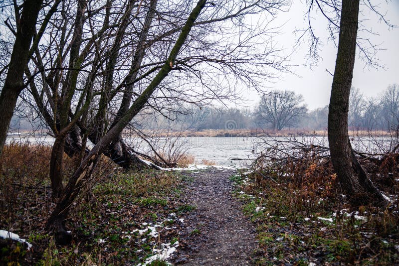 The Grand River Paris Ontario Stock Image - Image of beautiful, park ...