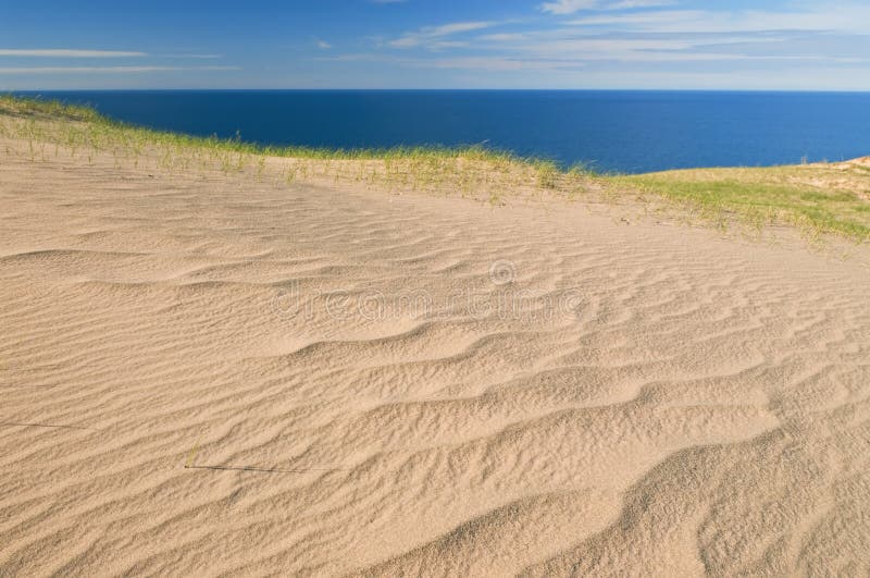 Grand Sable Dunes stock photo. Image of national, beautiful - 9103158