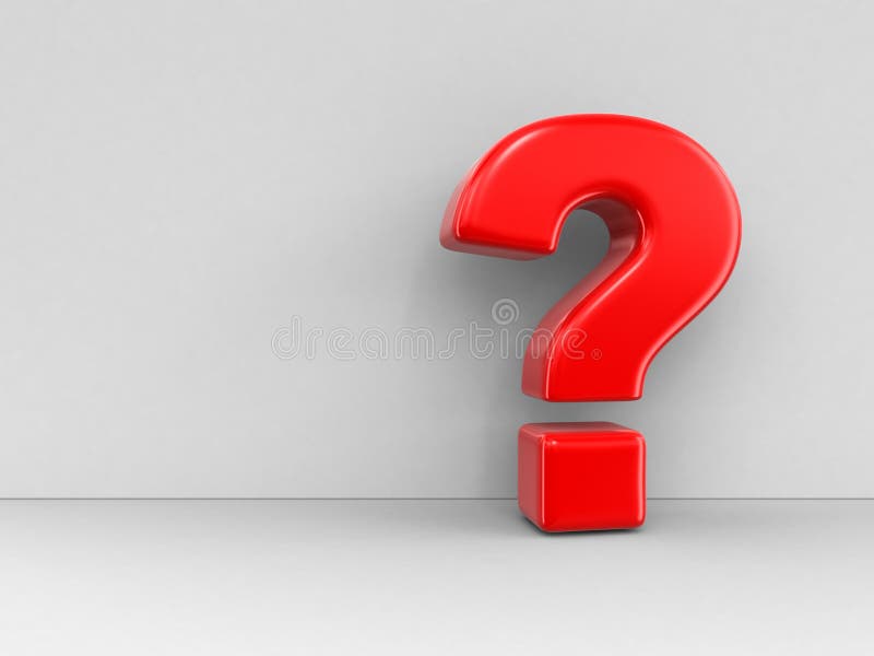 Grand signe de question illustration stock. Illustration du idées ...