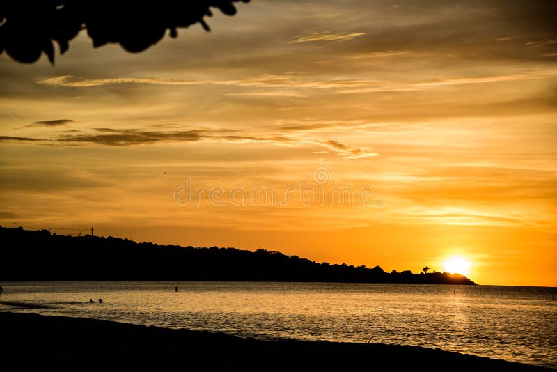 Grand Anse Beach Grenada Caribbean Stock Photo - Image of grenada ...