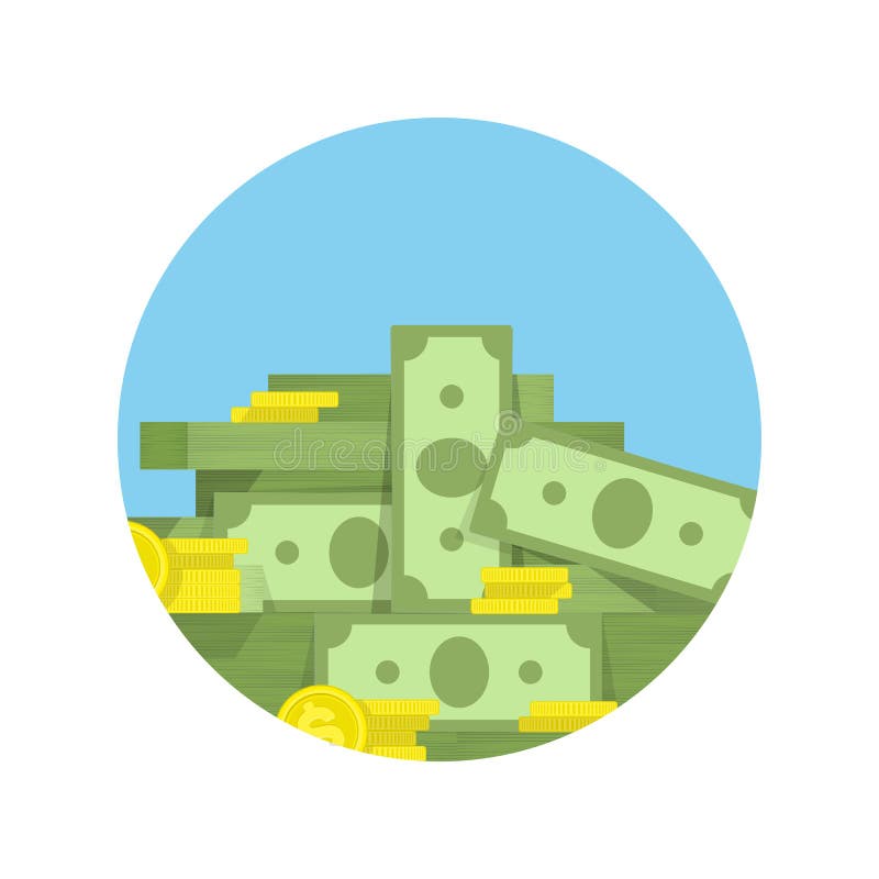 Grand Tas D'icône D'argent De Petits Pains Illustration de Vecteur ...