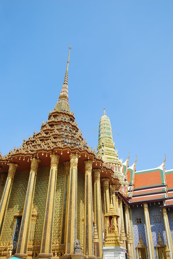 Grand temple view. stock photo. Image of shrine, palace - 36502796
