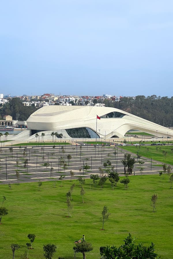 The Grand Theatre of Rabat in Morocco Editorial Photography - Image of ...