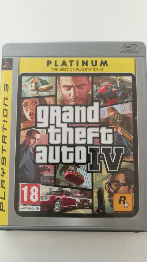 Grand Theft Auto IV editorial stock photo. Image of playstation - 136468828