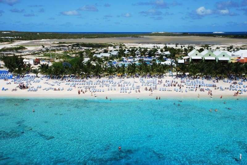 Grand Turk Beach stock photo. Image of resorts, architecture - 13933272