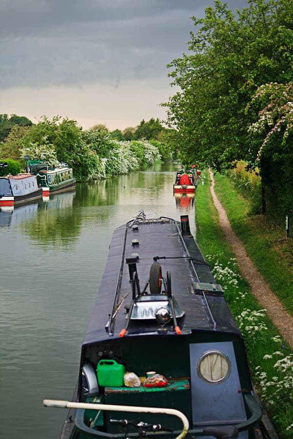 Grand Union Canal stock photo. Image of stream, storm - 17603072