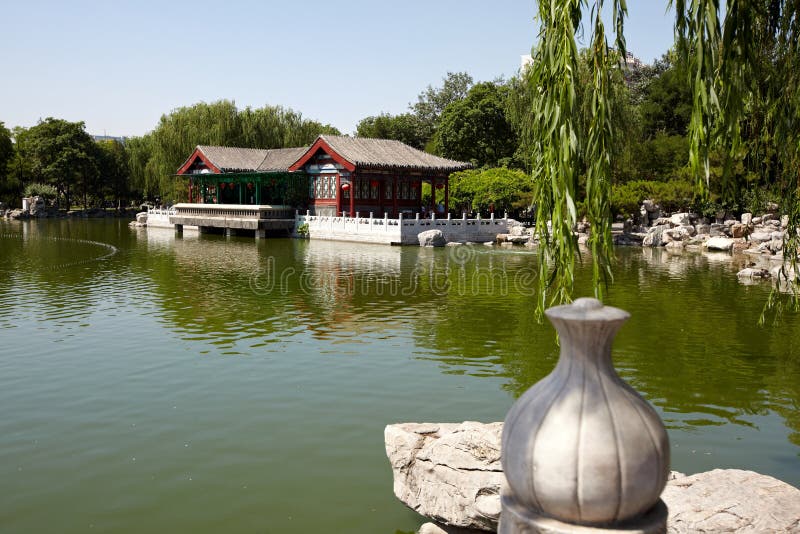 Grand View Garden stock image. Image of grand, asia, lake - 25313089