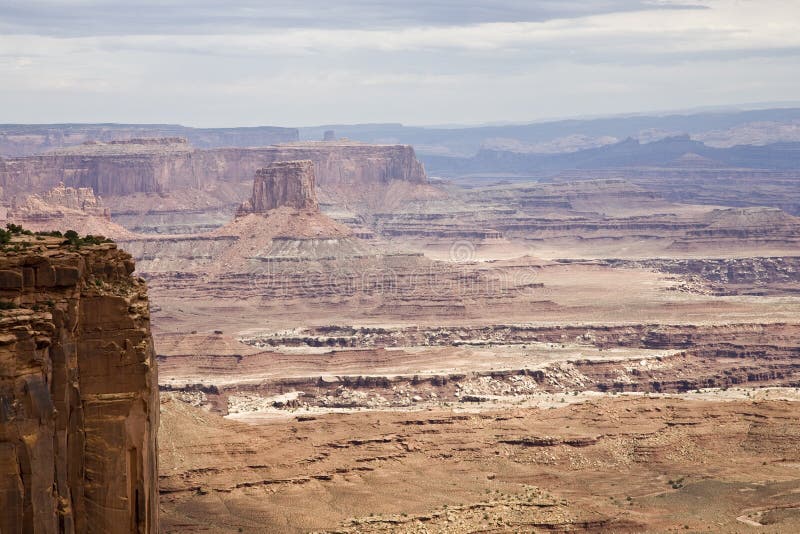 Grand View Overlook - Canyonlands NP Stock Photo - Image of plateau ...