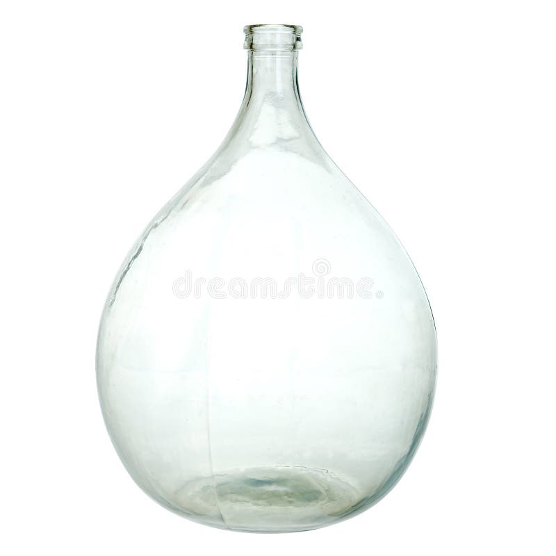 Grande Bouteille Vide De Vin Image stock - Image du bouteille, maison ...