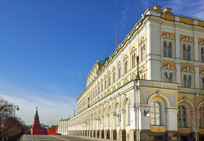 Grande Palazzo Di Cremlino in Cremlino Di Mosca, Oggi Residenza ...