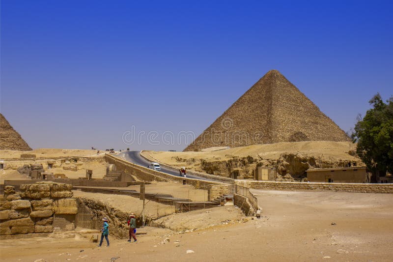 Grande Pyramide De Giza Kairo Egypte Photo éditorial - Image du ...