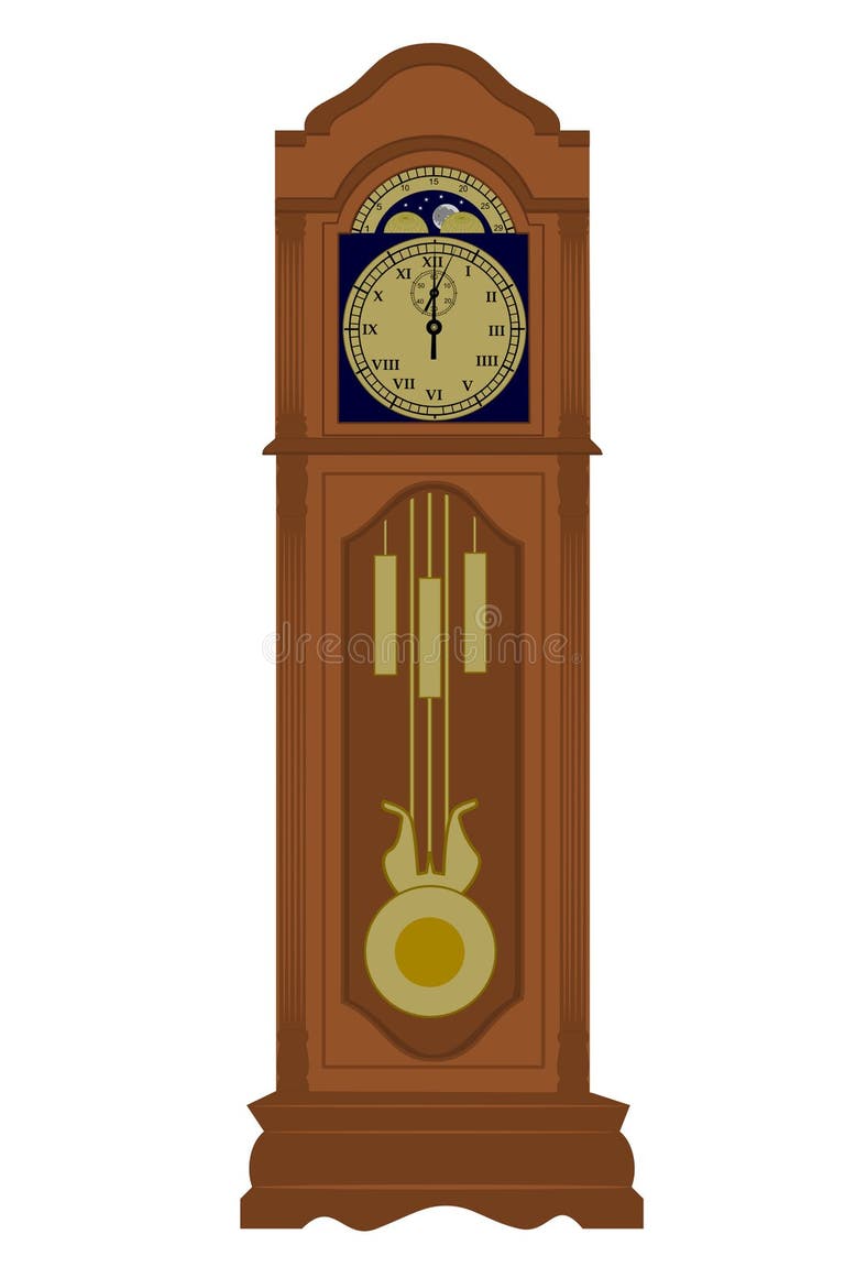 Grandfather Clock Stock Illustrations – 3,232 Grandfather Clock Stock ...
