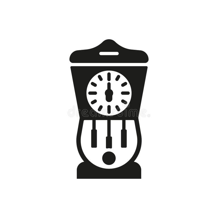 Grandfather Clock Icon Vector Icon Design Templates Simple and Modern ...