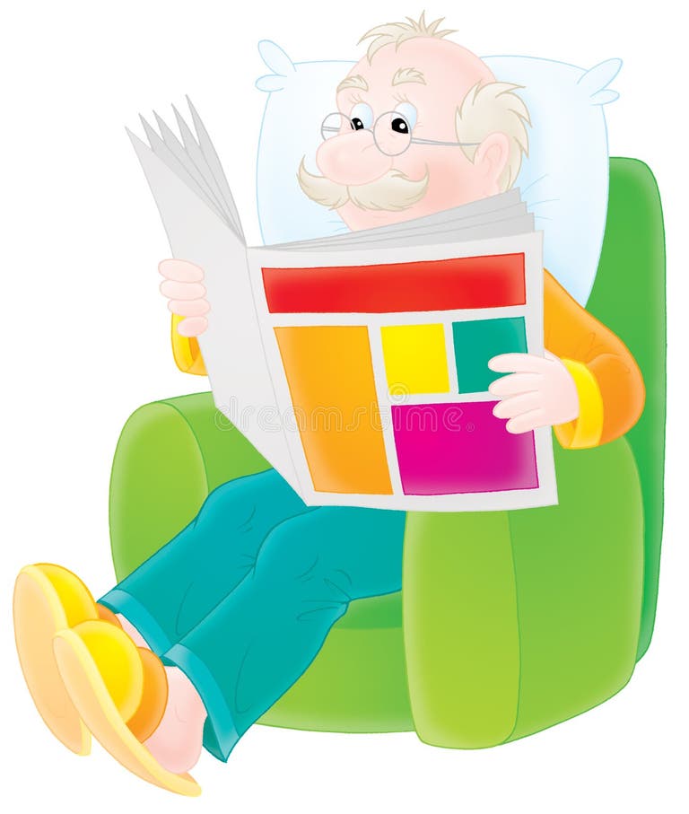 Dad Reads Stock Illustrations – 119 Dad Reads Stock Illustrations ...