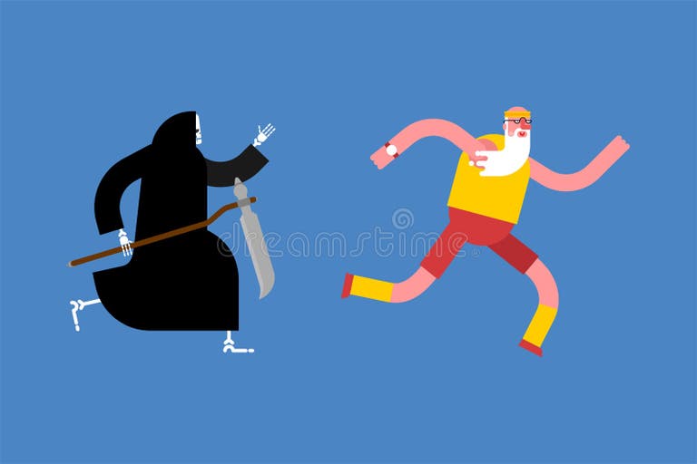 Running Grim Reaper Vector Stock Illustrations 11 Running Grim Reaper Vector Stock