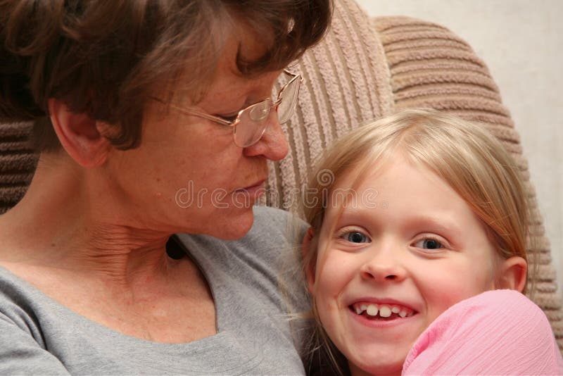 Grandma stock photo. Image of granddaughters, aged, granny - 1920112