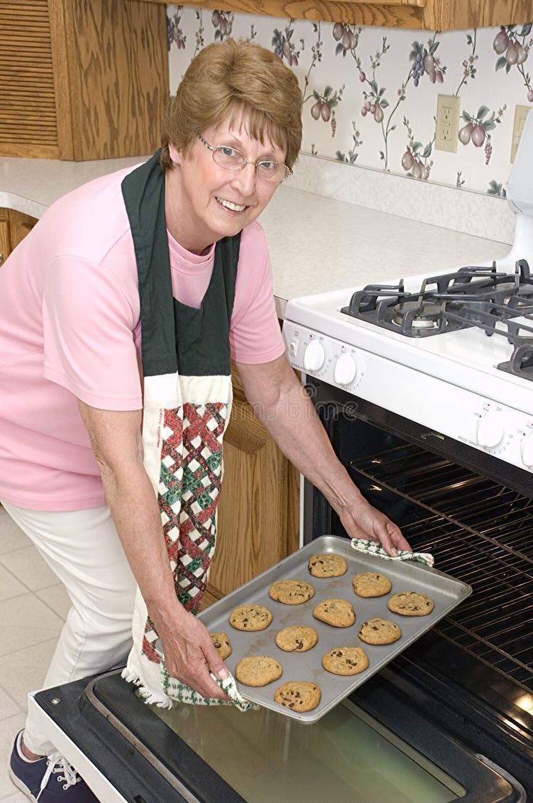 1,290 Grandma Baking Cookies Kitchen Stock Photos - Free & Royalty-Free ...