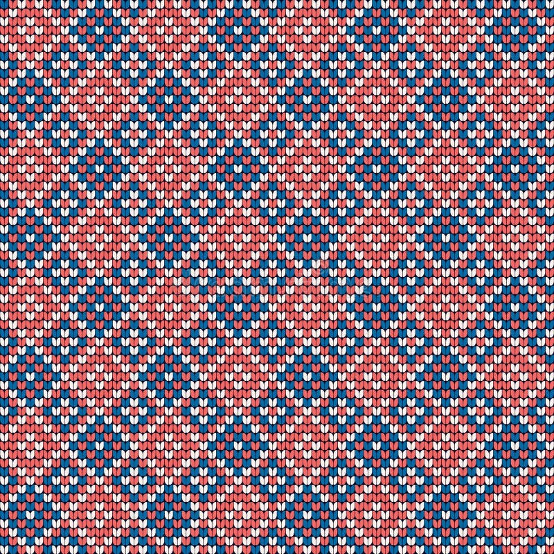 Grandma Knitting Pattern for Ugly Sweater Stock Illustration ...