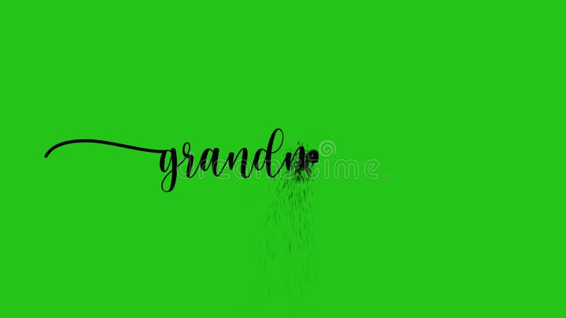 Artificial Intelligence Animation Text with Dust Sprinkle Particle ...