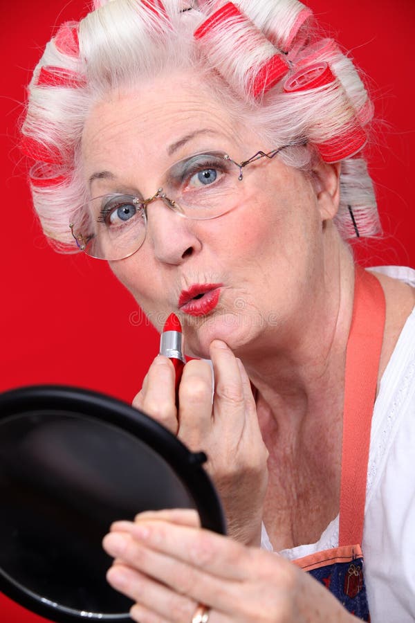 Granny Eyes Blue Red Hot Stock Photos - Free & Royalty-Free Stock ...