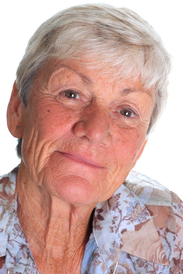 Grandmother portrait stock image. Image of aged, attractive - 10466751