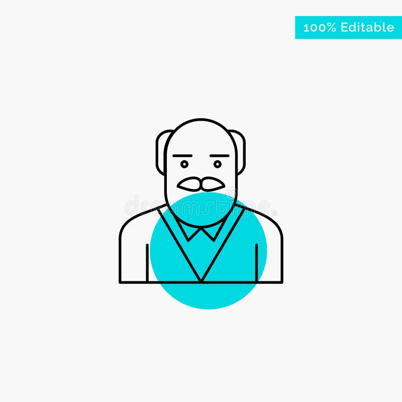 Grandpa, Father, Old Man, Uncle Grey Logo Design and Business Card ...