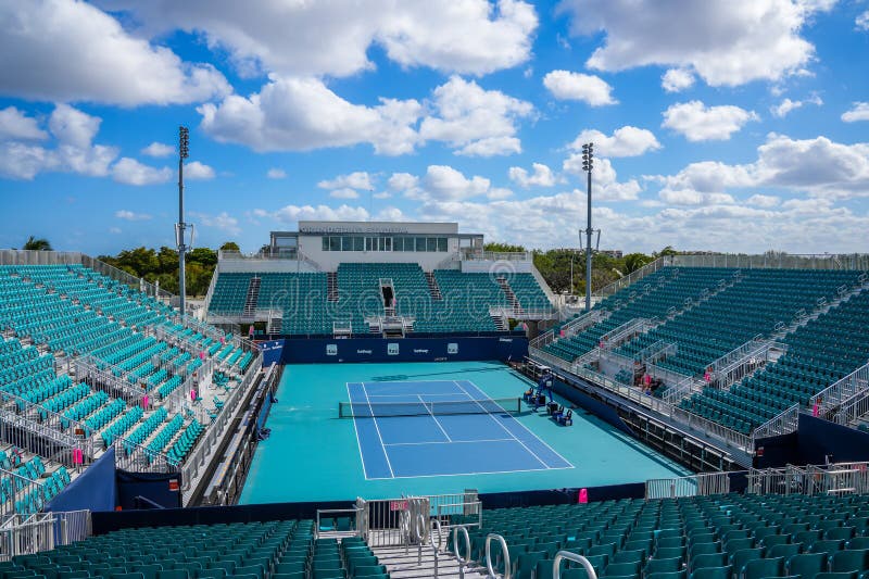 Grandstand Stadium during 2023 Miami Open in Miami Gardens, Florida ...