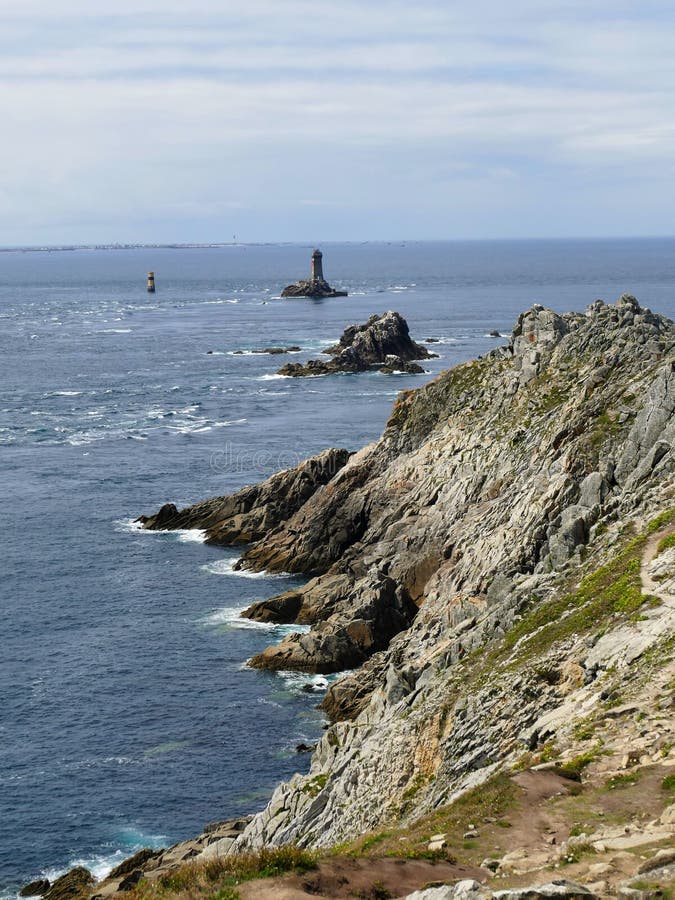 The Granite Coast at Pointe Du Raz Stock Image - Image of atlantic ...