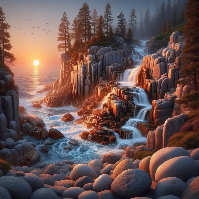 Granite a Common Type of Igneous Rock Composed of Quartz, Fldsp Stock ...