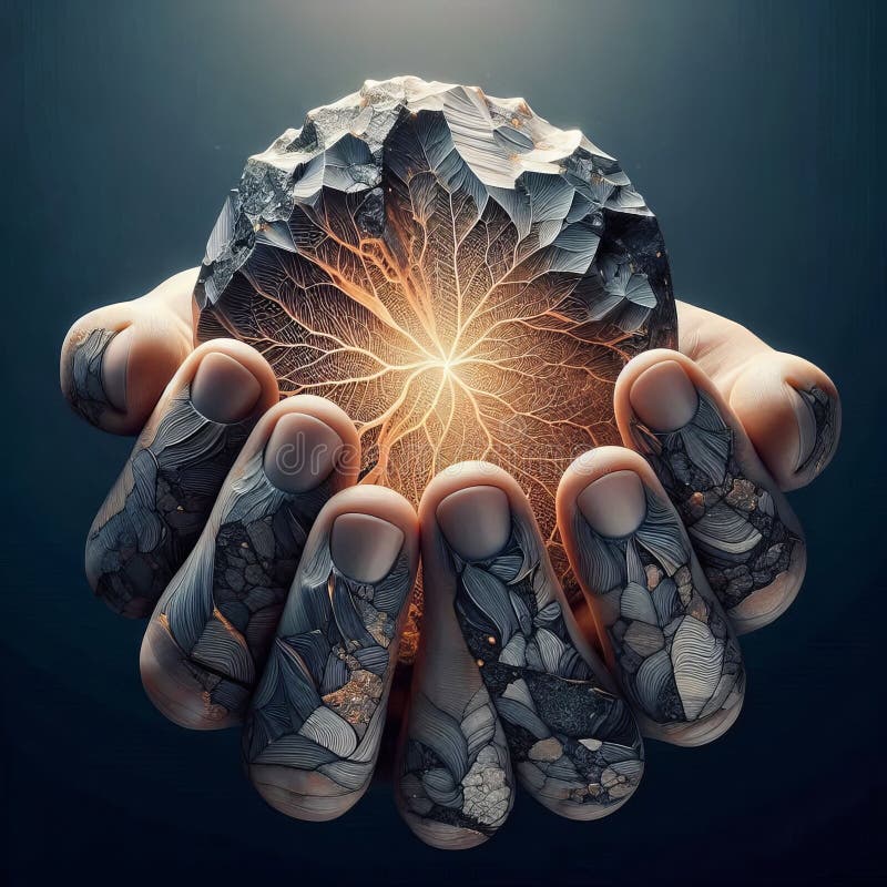 Granite a Common Type of Igneous Rock Composed of Quartz, Fldsp Stock ...