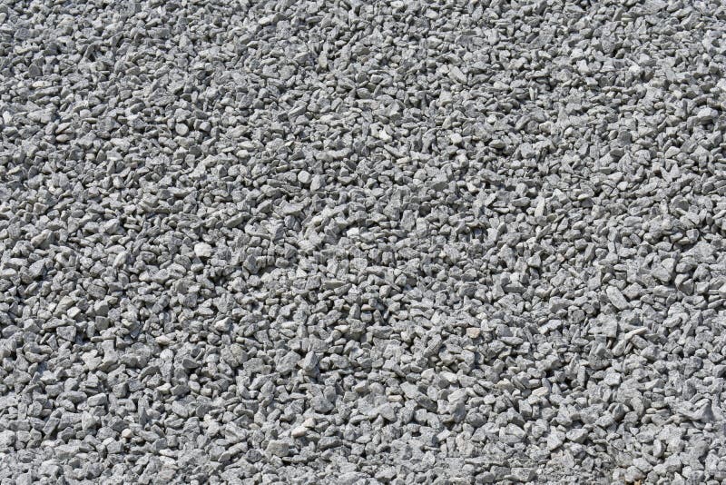 Granite Gravel On A Construction Site Stock Image - Image of granite ...