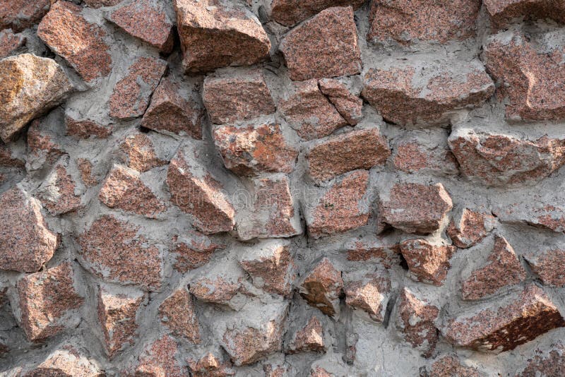 Granite Masonry Detailed Texture Stock Image - Image of gray, ancient ...