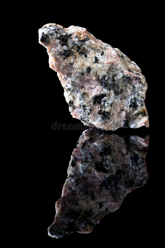 Granite mineral rock stock photo. Image of macro, crystal - 26460060