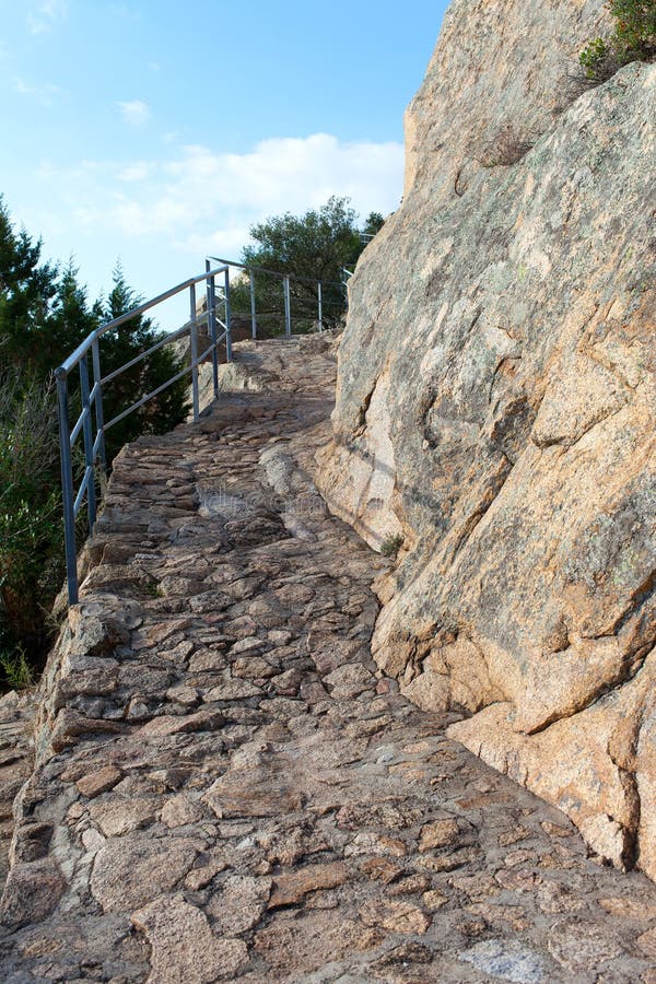 Granite path. stock image. Image of sight, rocky, hill - 36573407